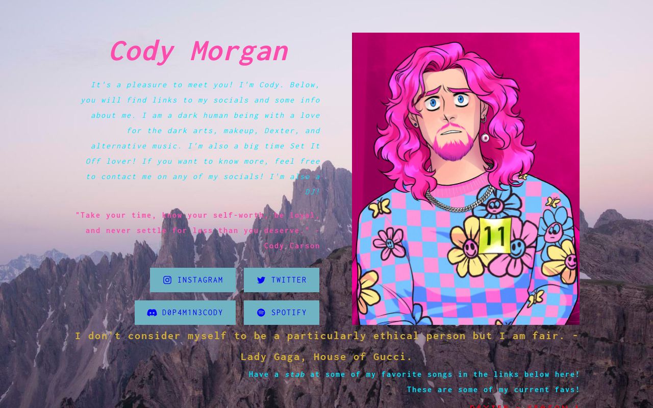 Cody is Elsewhere